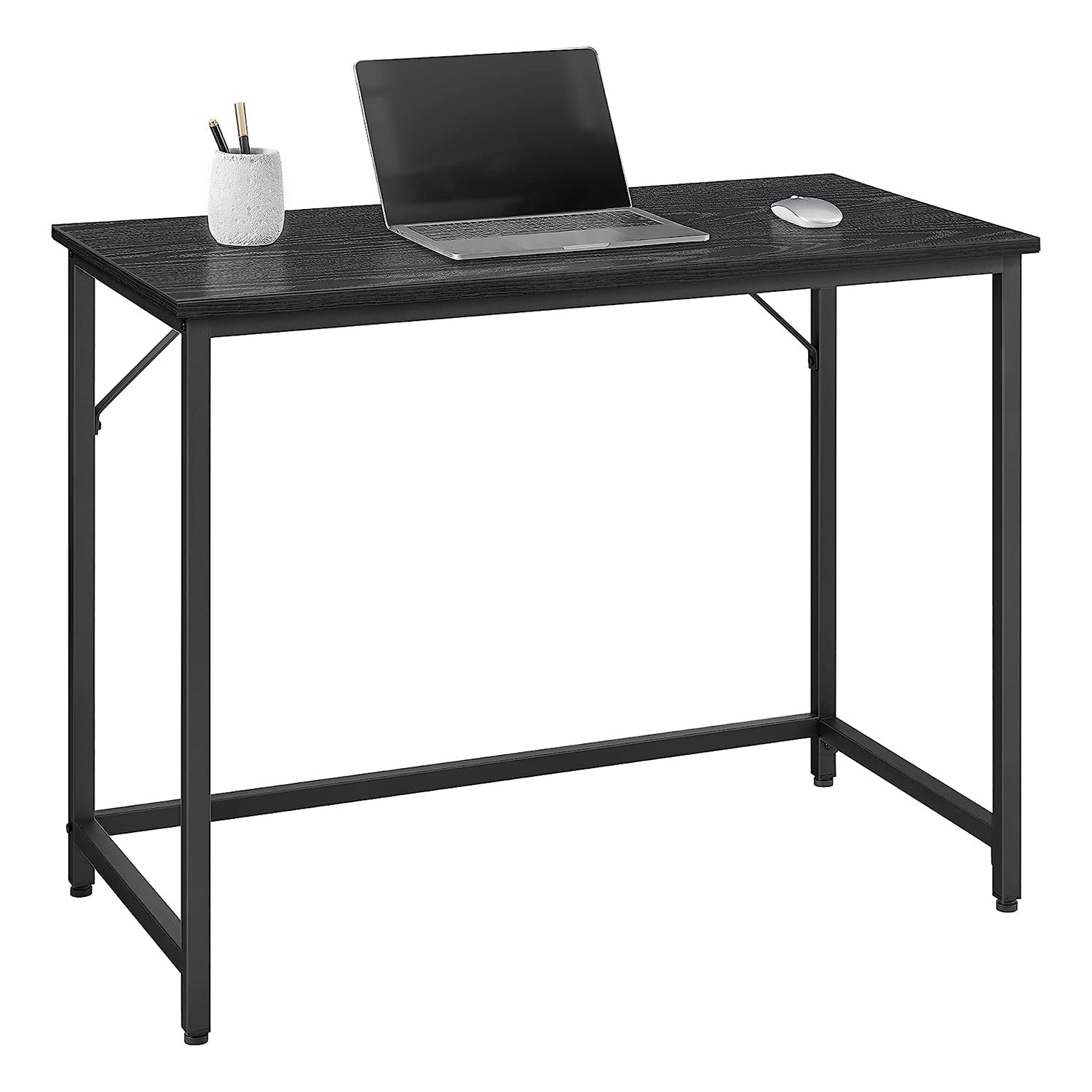 Számítógépes asztal, kis irodai íróasztal 100x50 cm, fekete – VASBÚTOR